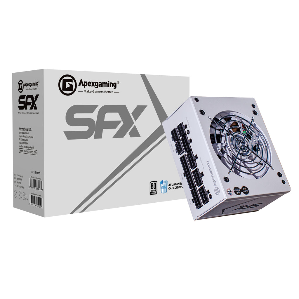 Apexgaming SFX-850MW 850Watt 80 PLUS Platinum Fully Modular Power Supp ...